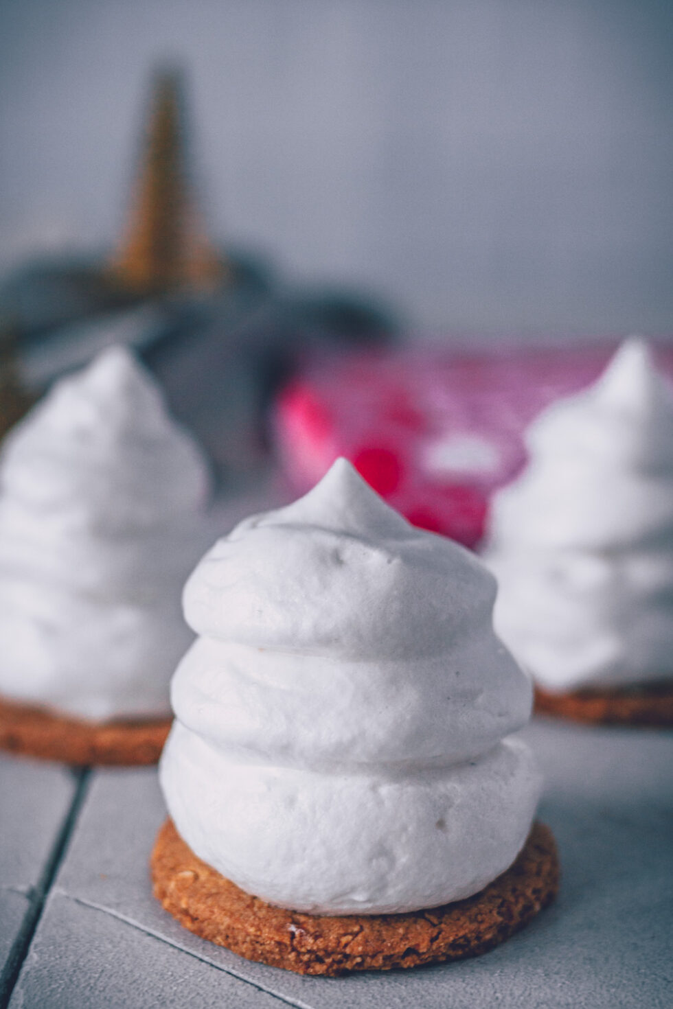 Vegane Flødeboller mit Brezel-Crunch